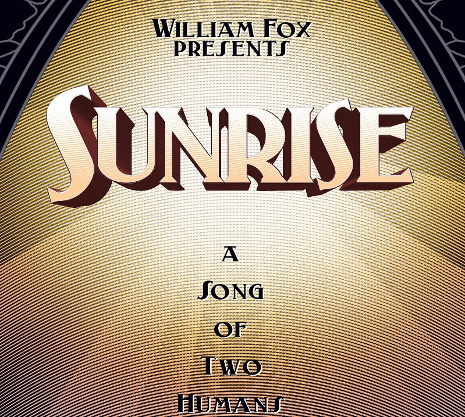 SUNRISE: A Song of Two Humans Poster, 1927 FW Murnau Film With George O ...