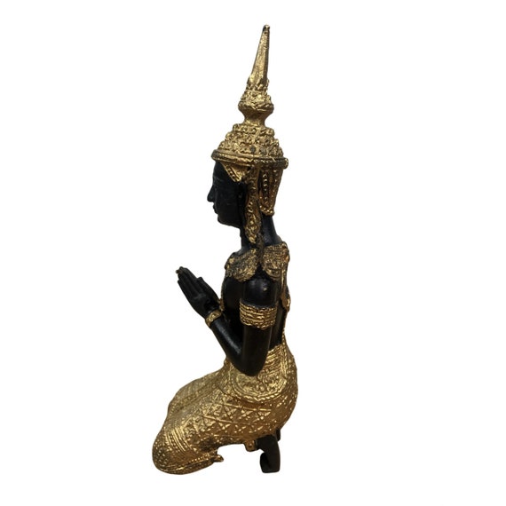 Sculpture Figurines Art & Collectibles Thai Teppanom Kneeling Angel ...