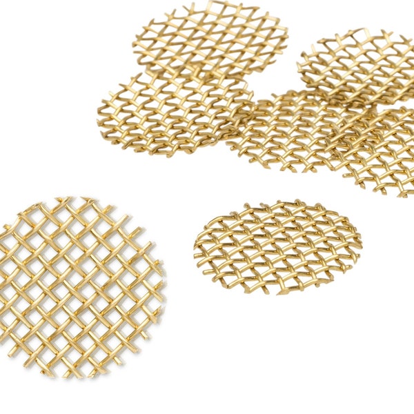 Brass Mesh - Etsy