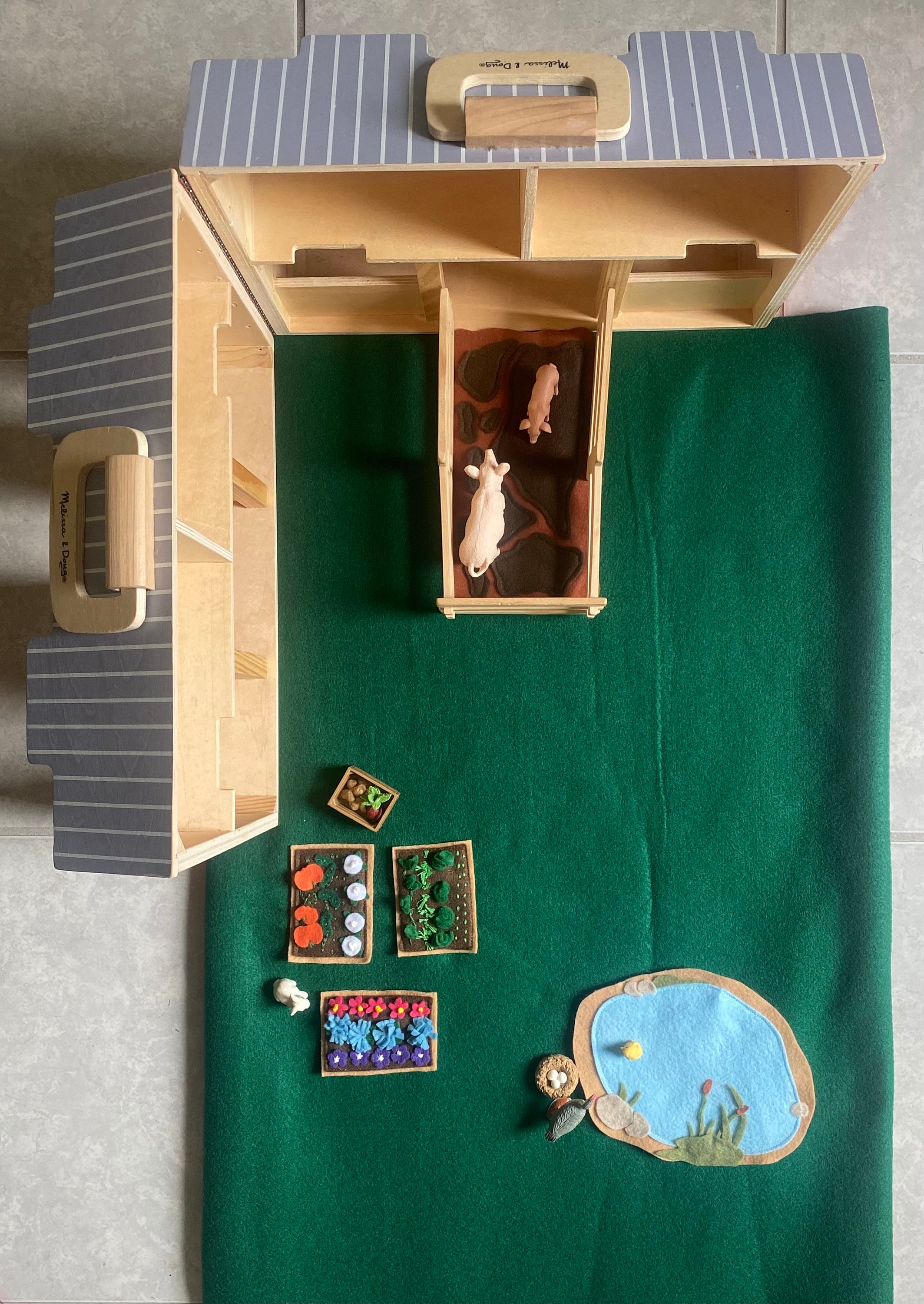 Felt Farm Pieces, Montessori Grammar Farm Inspired Work - Etsy