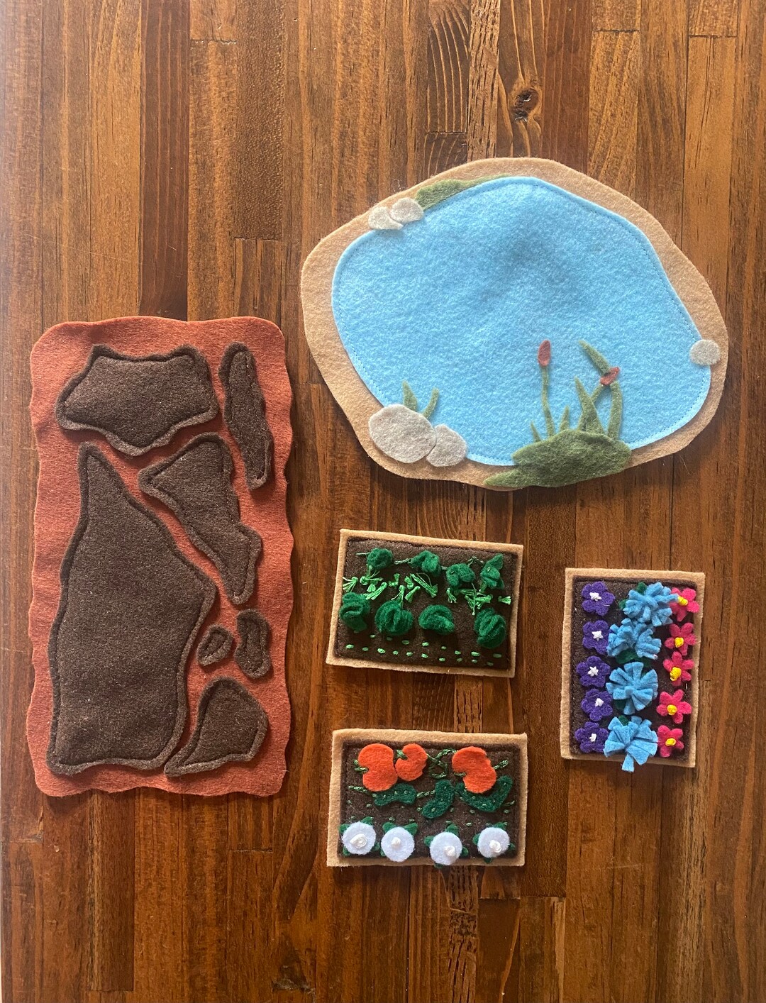 Felt Farm Pieces, Montessori Grammar Farm Inspired Work - Etsy