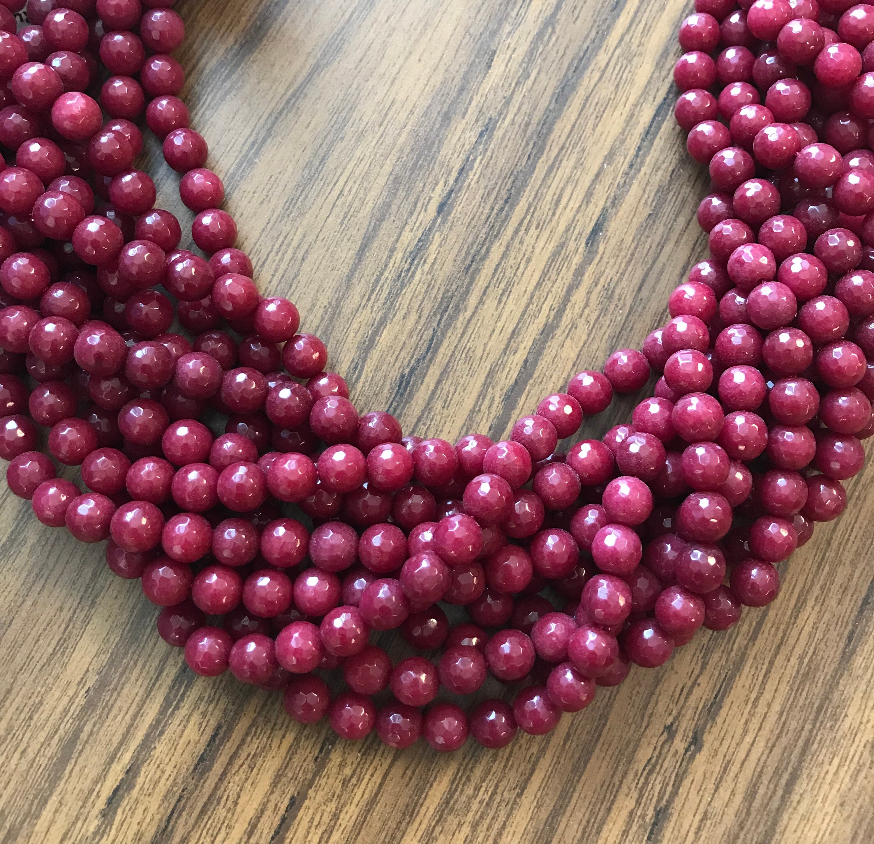 Ruby jade beads store
