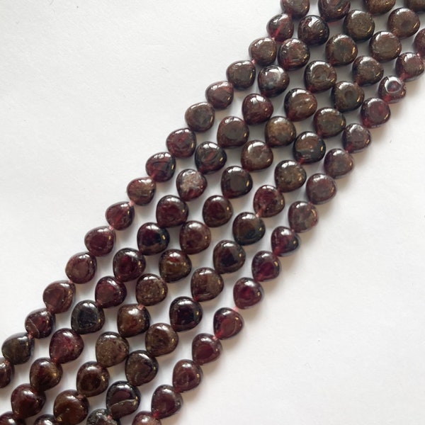 Red Garnet Beads - Etsy