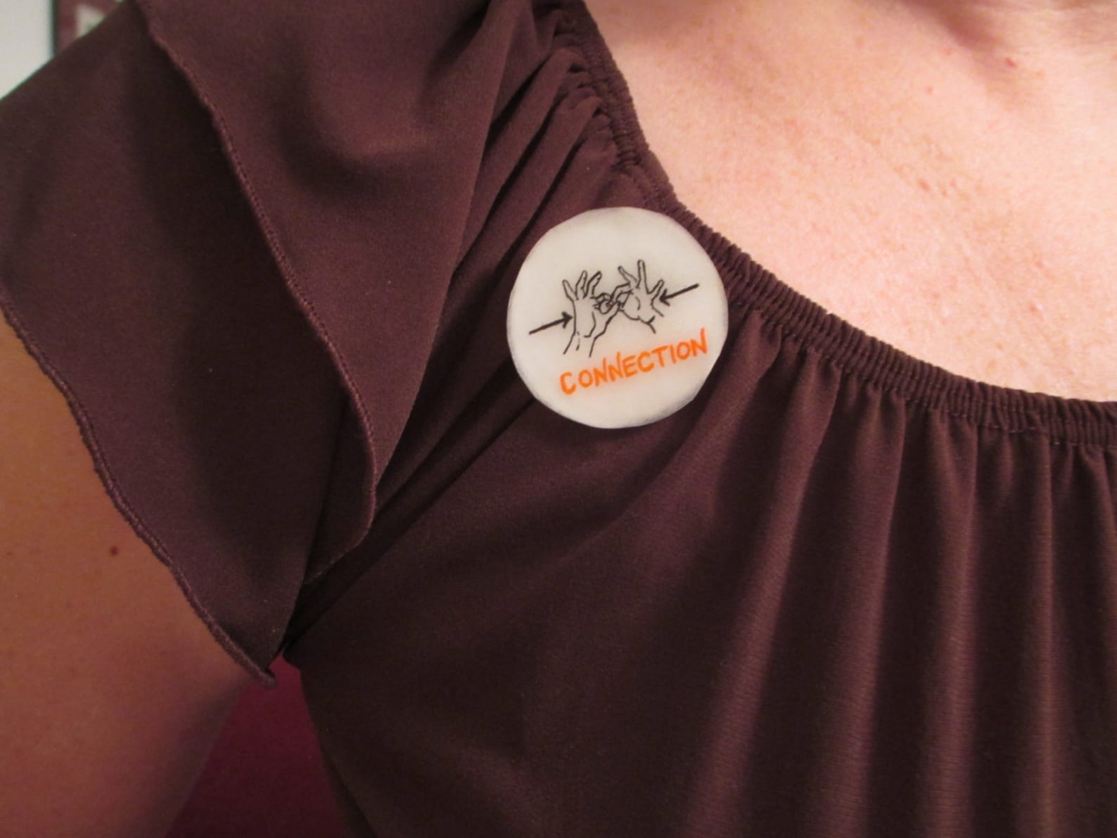 Sign Language Connection Pin | Etsy