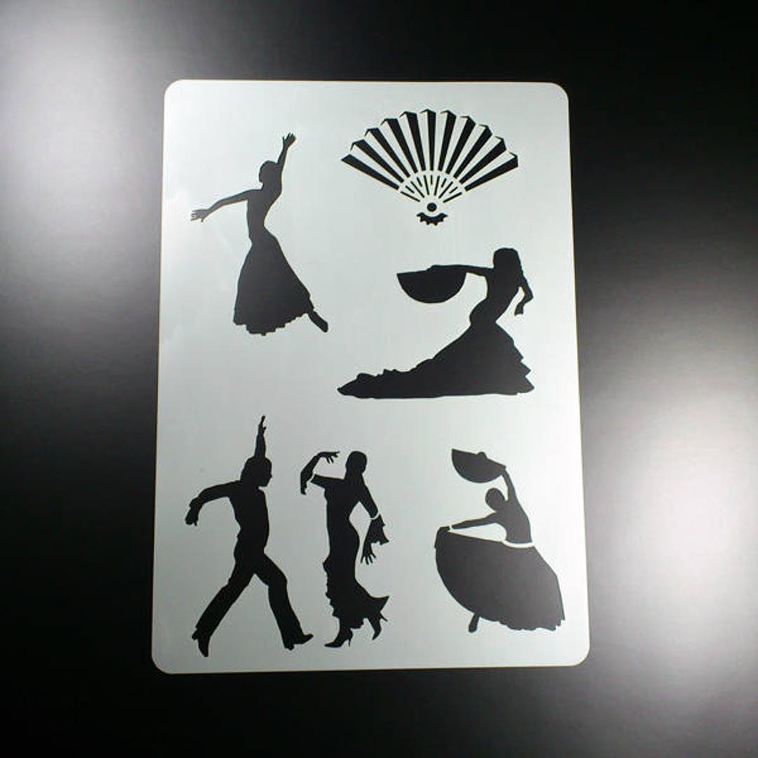 Template Flamenco Dancer Subjects Spain-ba39 - Etsy