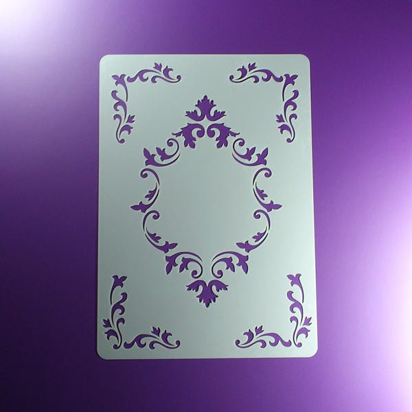 Acanthus Stencil - Etsy
