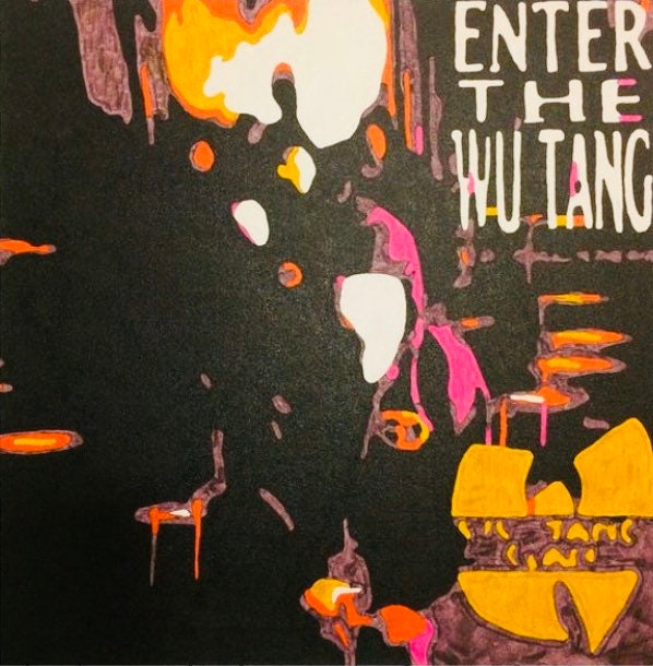 Wu-tang Clan Enter the 36 Chambers Album Cover Acrylic Painting PRINT - Etsy