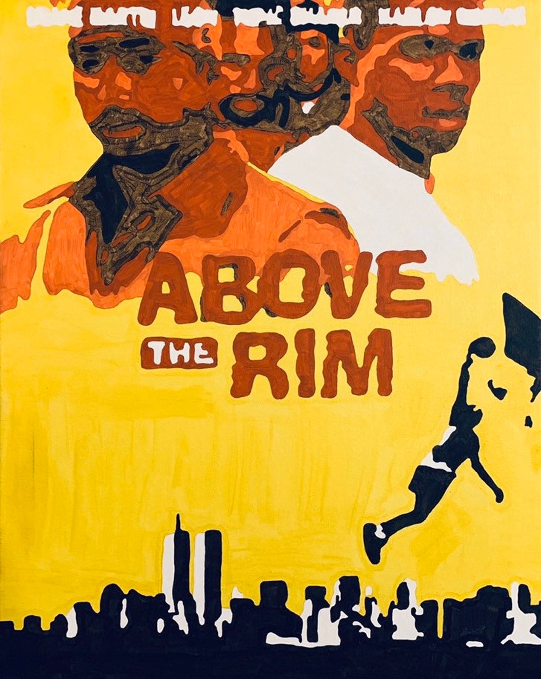 Above the Rim Movie Acrylic Painting Poster PRINT - Etsy