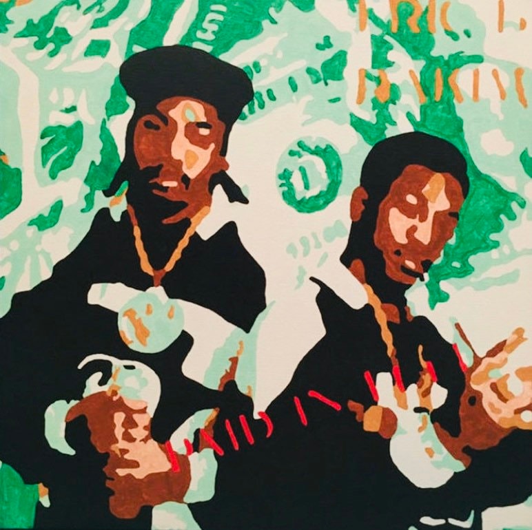 Eric B and Rakim Paid in Full Album Cover Acrylic Painting PRINT - Etsy