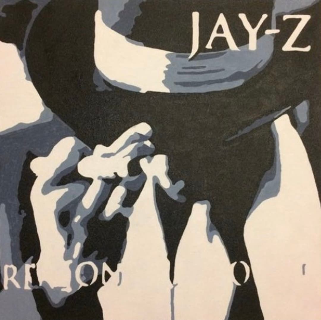 Jay-z Reasonable Doubt Album Cover Acrylic Painting PRINT - Etsy