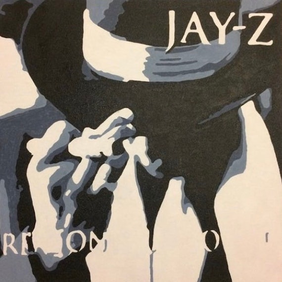 Jay-z Reasonable Doubt Album Cover Acrylic Painting PRINT - Etsy