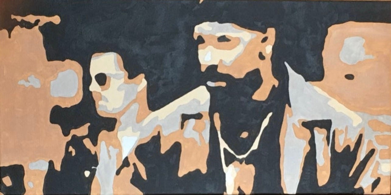 Training Day Movie Scene Acrylic Painting PRINT - Etsy