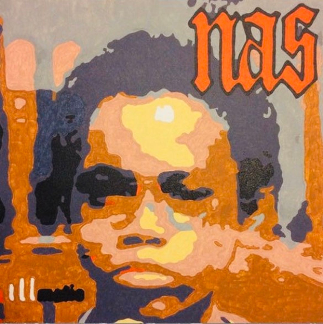 Nas Illmatic Album Cover Acrylic Painting PRINT - Etsy
