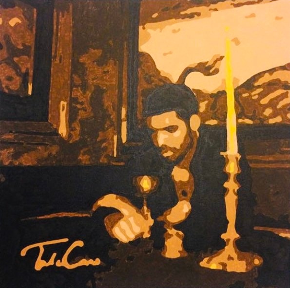 Drake Take Care Album Cover Acrylic Painting PRINT - Etsy