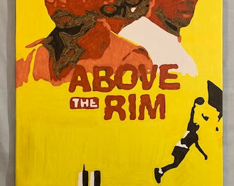 Above the Rim Movie Acrylic Painting Poster PRINT - Etsy