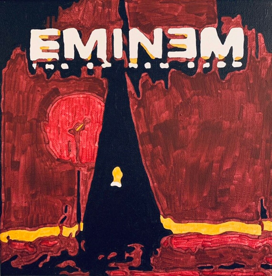 Eminem the Eminem Show Album Cover Acrylic Painting PRINT - Etsy