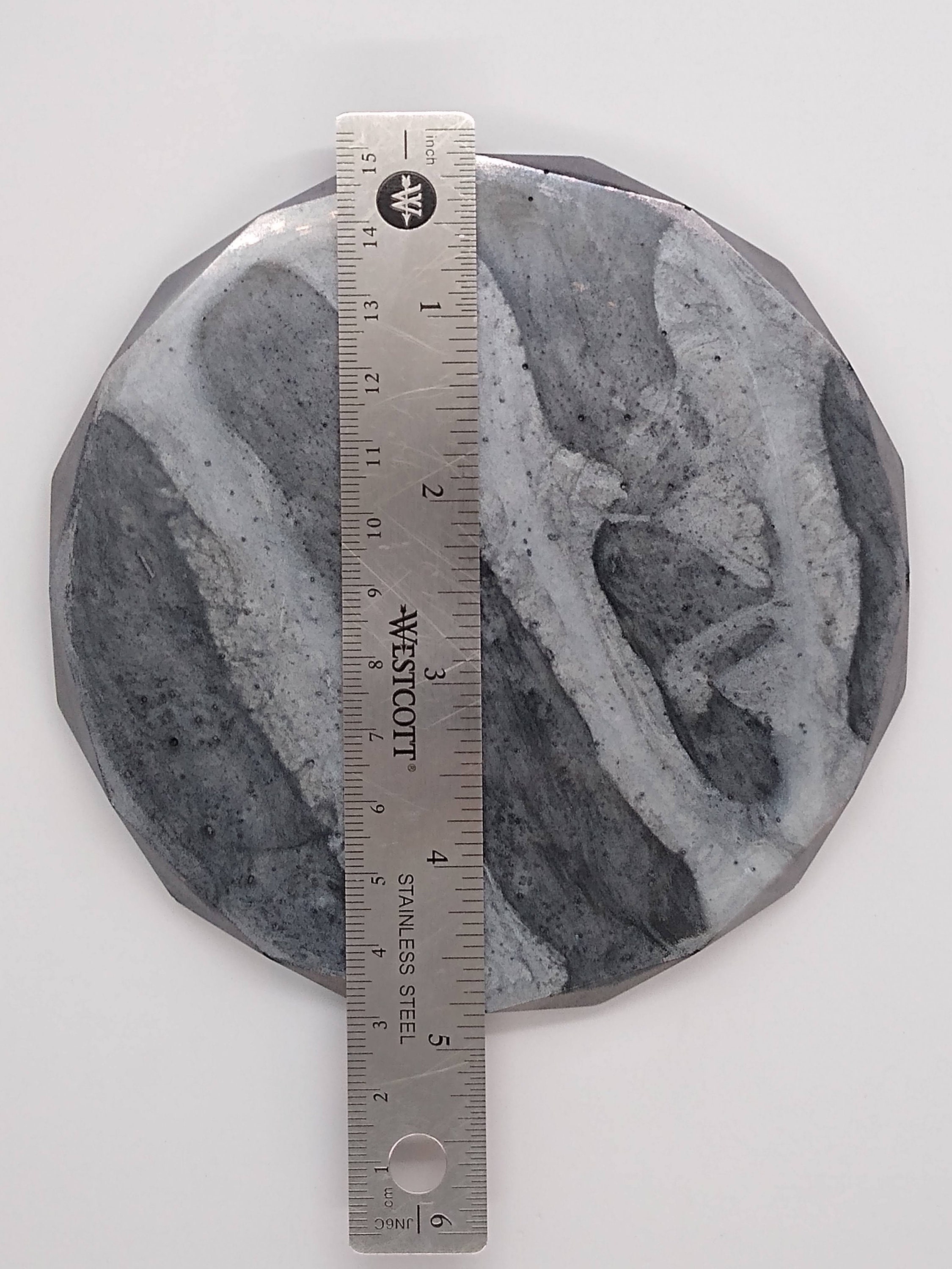 Handmade Crystal/faceted Edge, Faux Stone Resin Coasters - Etsy Canada