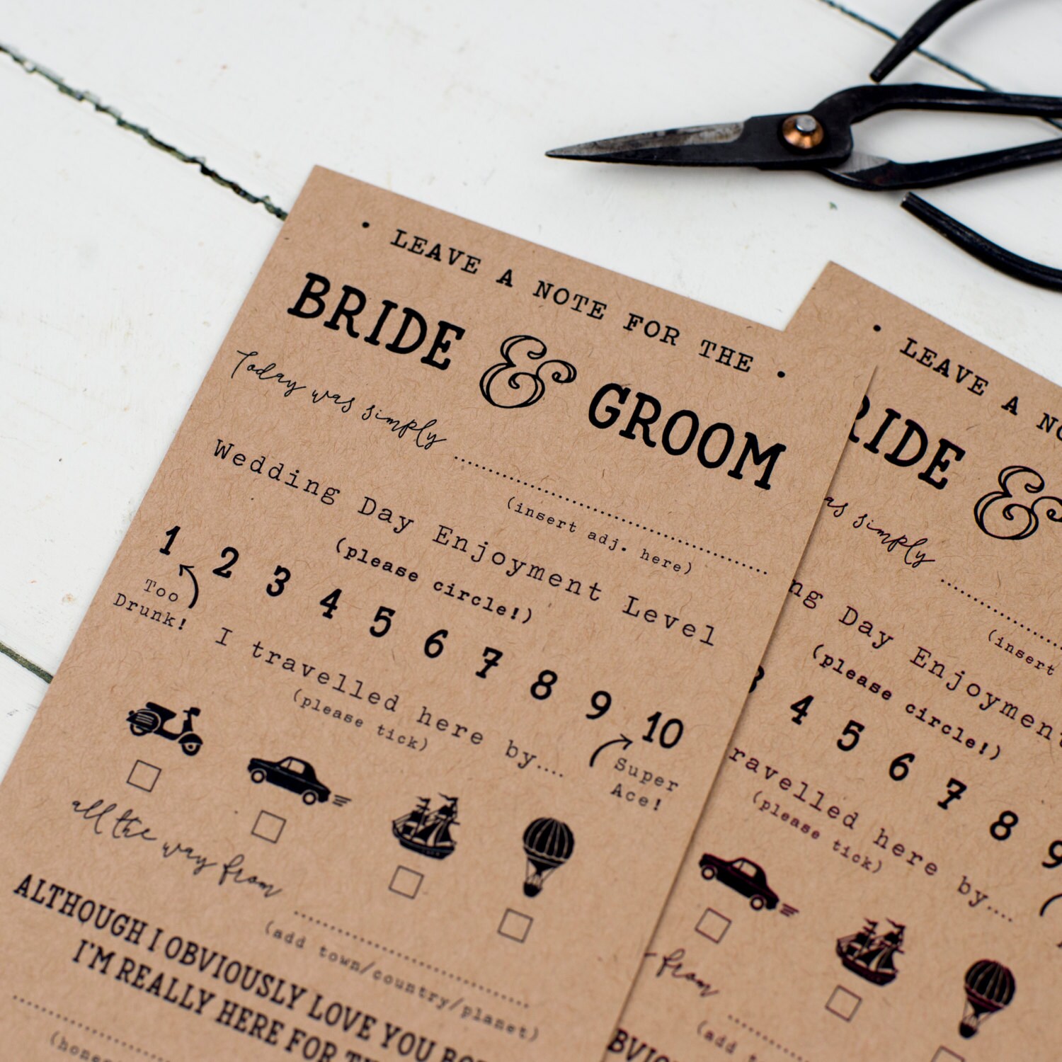 Funny Wedding Bride and Groom Score Cards Mr and Mrs Advice - Etsy UK