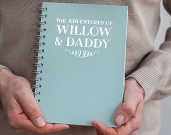 Fathers Day Journal Gift Personalised Notebook for Dad DIY | Etsy