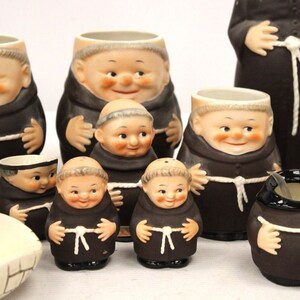 Vintage 18 Pieces Hummel Goebel Friar Tuck Monk Figurines, Items From ...