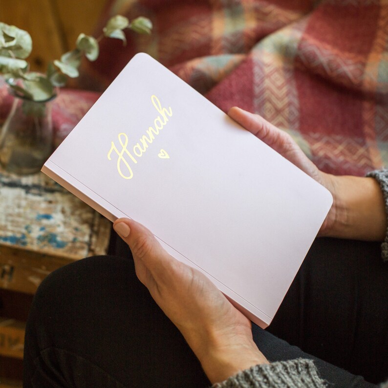 Student Notebook Christmas Gift Personalised Name Notebook - Etsy