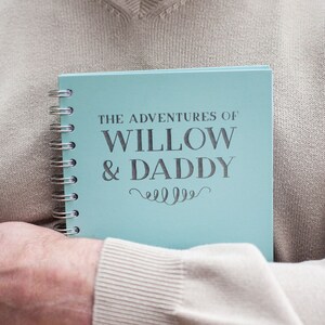 Fathers Day Journal Gift Adventures With Daddy Personalised - Etsy