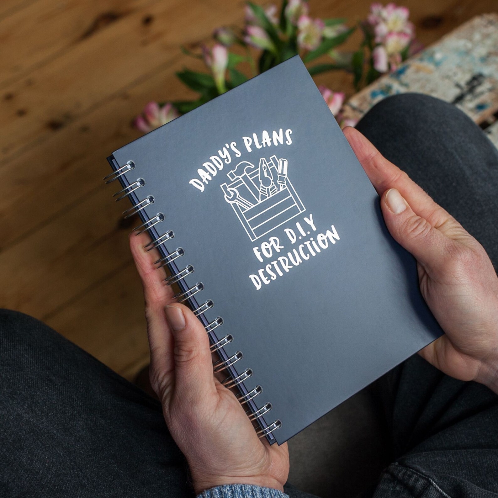 Fathers Day Journal Gift Personalised Notebook for Dad DIY | Etsy