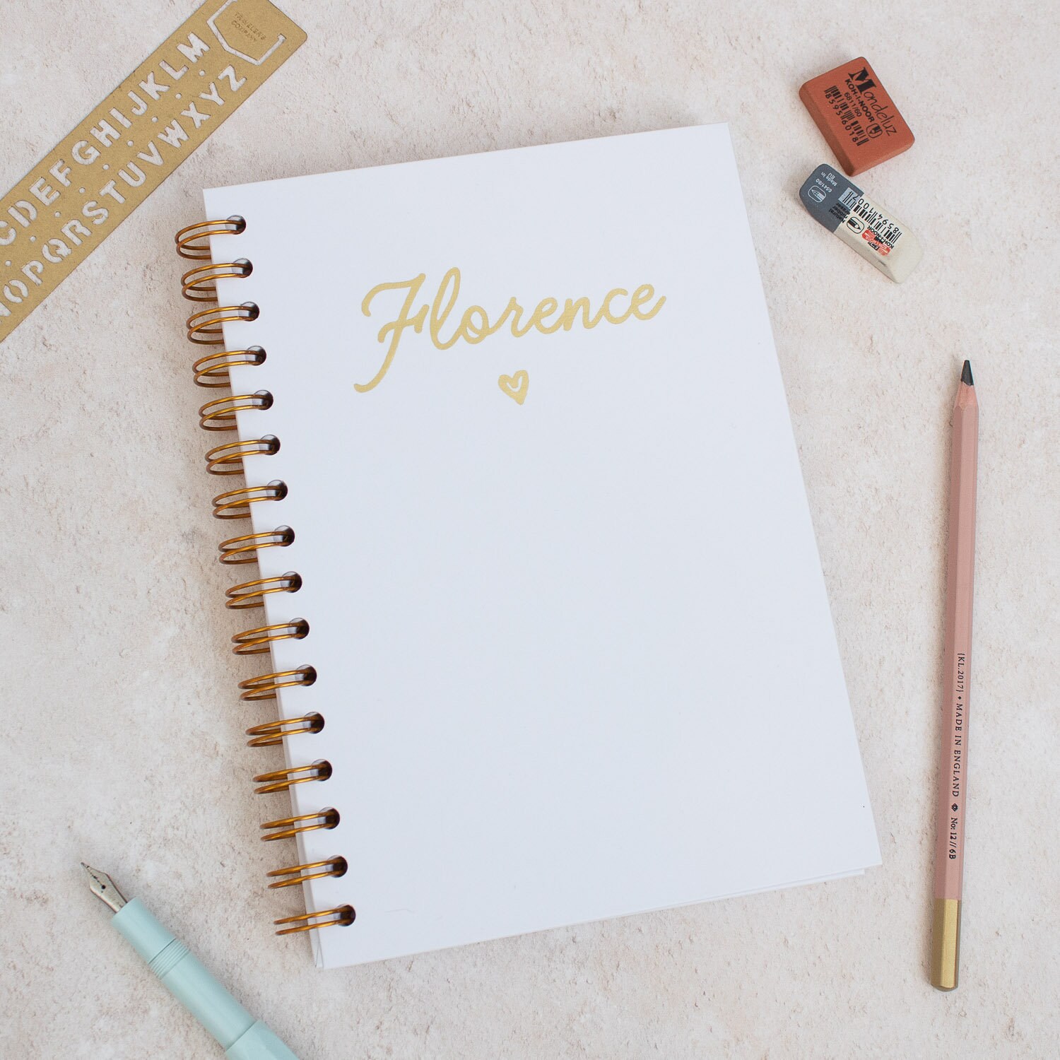 Student Notebook Back To School Gift Personalised Name | Etsy