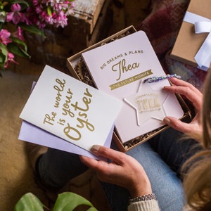 Exam Congratulations Gift Box, Personalised Gift for Exams, Exam ...