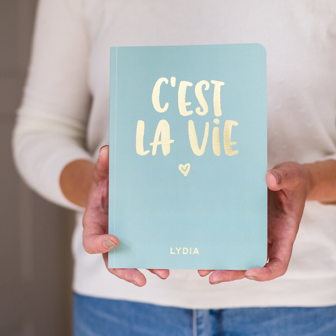 Student Notebook, Birthday Gift for Teen, Personalised Notebook ...