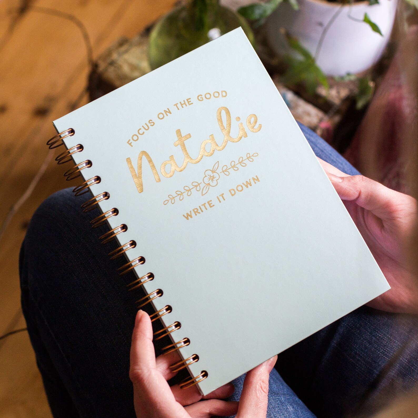 Positivity Motivational Notebook Gift for Her Personalised - Etsy