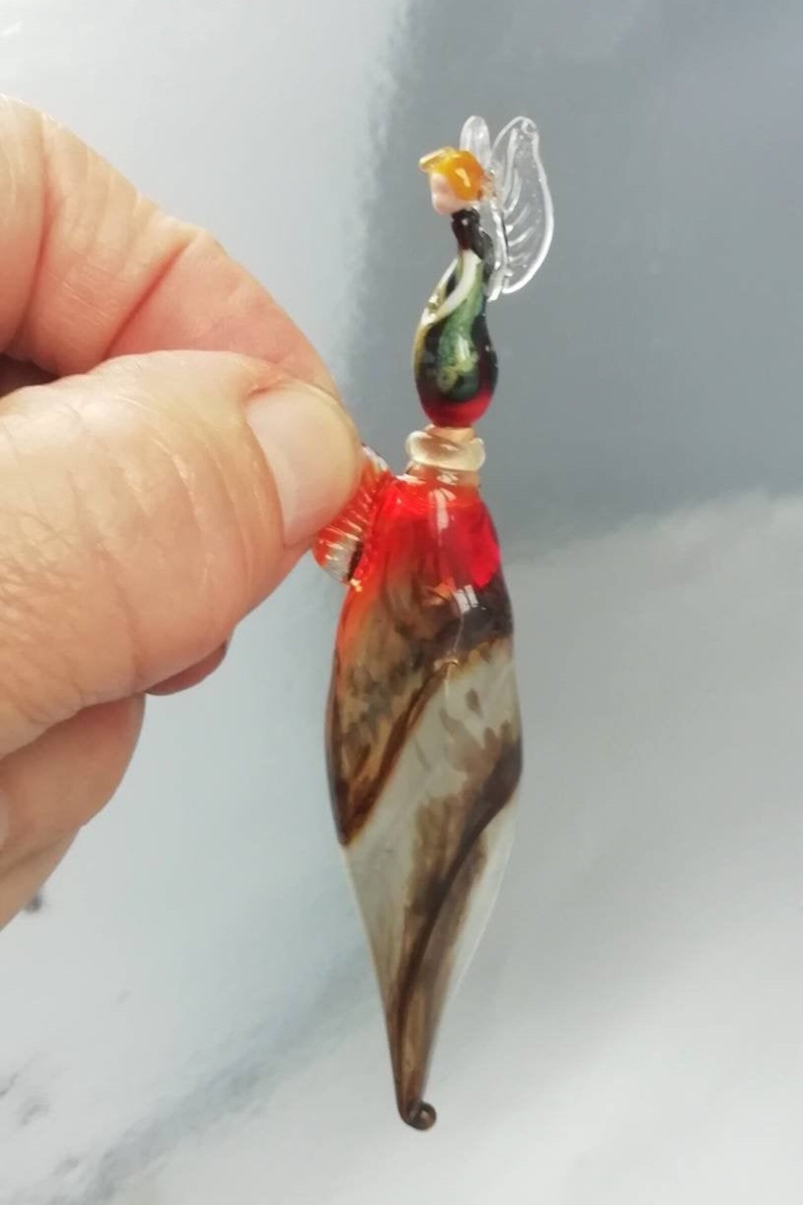 Angel Bottle / Love Potions/ Seeds/vessel/ Bottle by Linda - Etsy