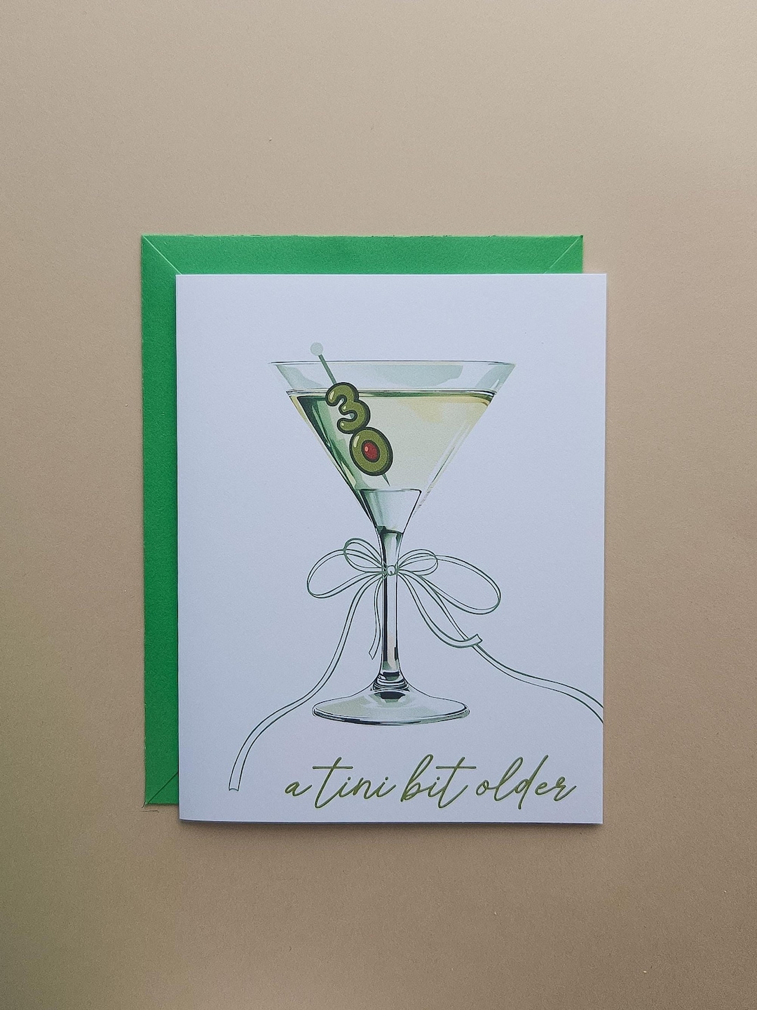 Personalized Martini Birthday Card: Funny - Etsy