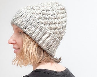 Bubble Hat Knit Pattern - Etsy