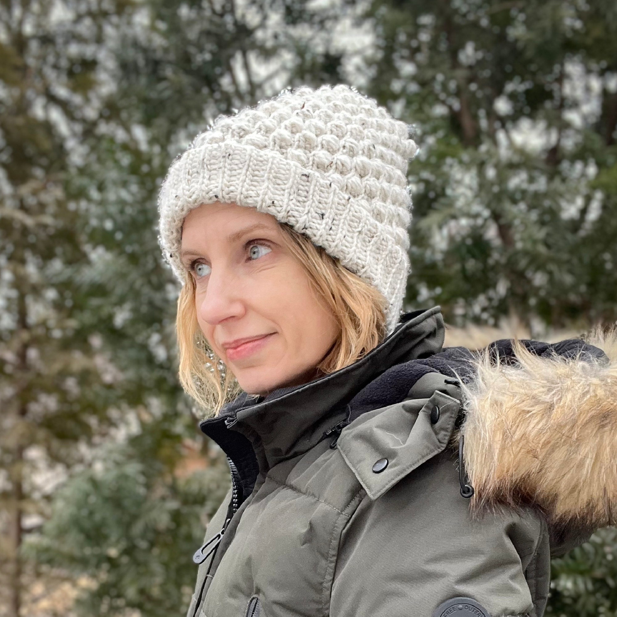 Crochet Pattern: Bubble Wrap Crochet Hat - Etsy