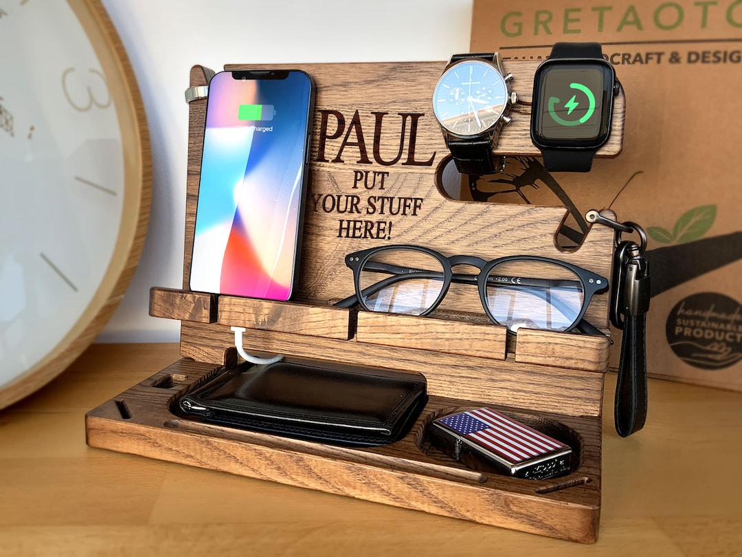 Personalized Cell Phone Stand,birthday Present for Him,best Christmas ...