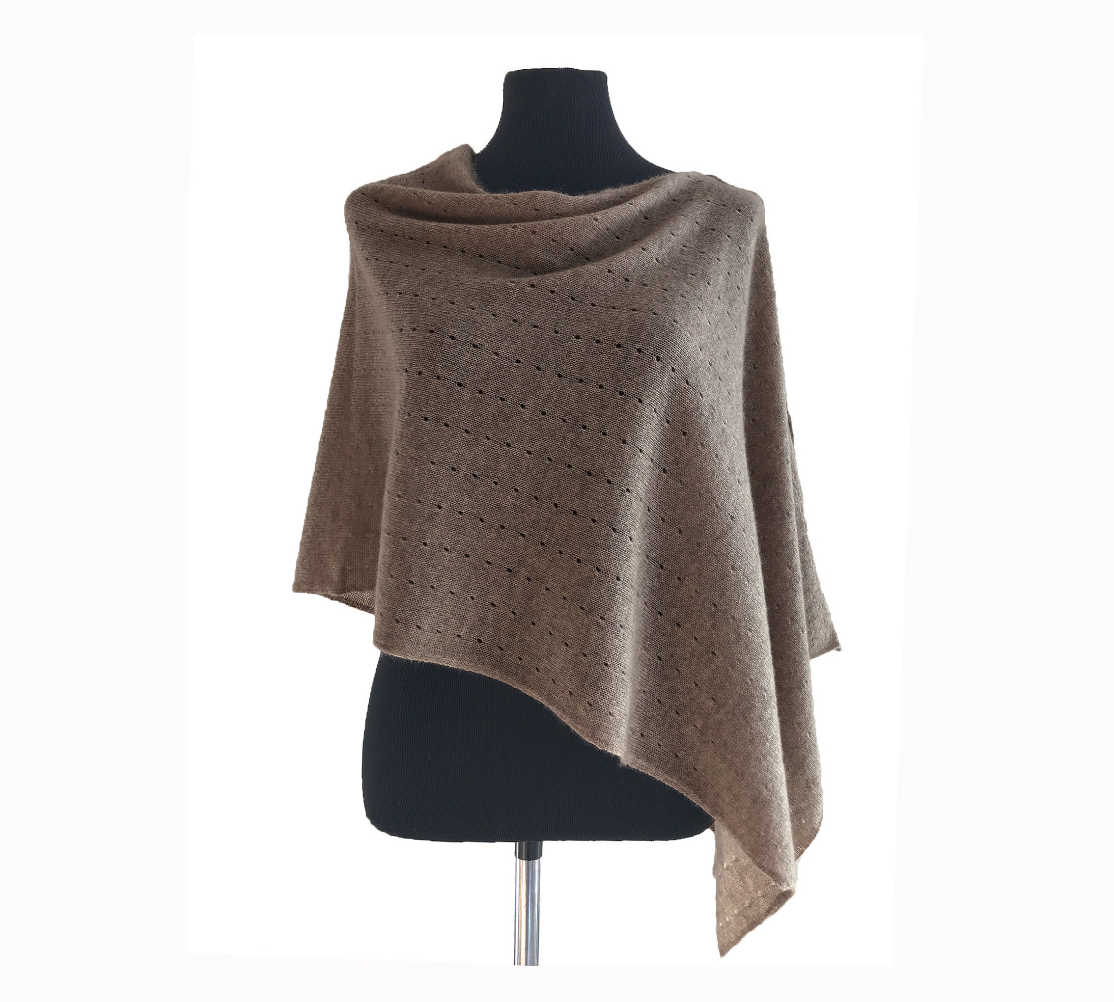 Cashmere Sweater Poncho Pashmina Wedding Bridesmaid Shawl - Etsy