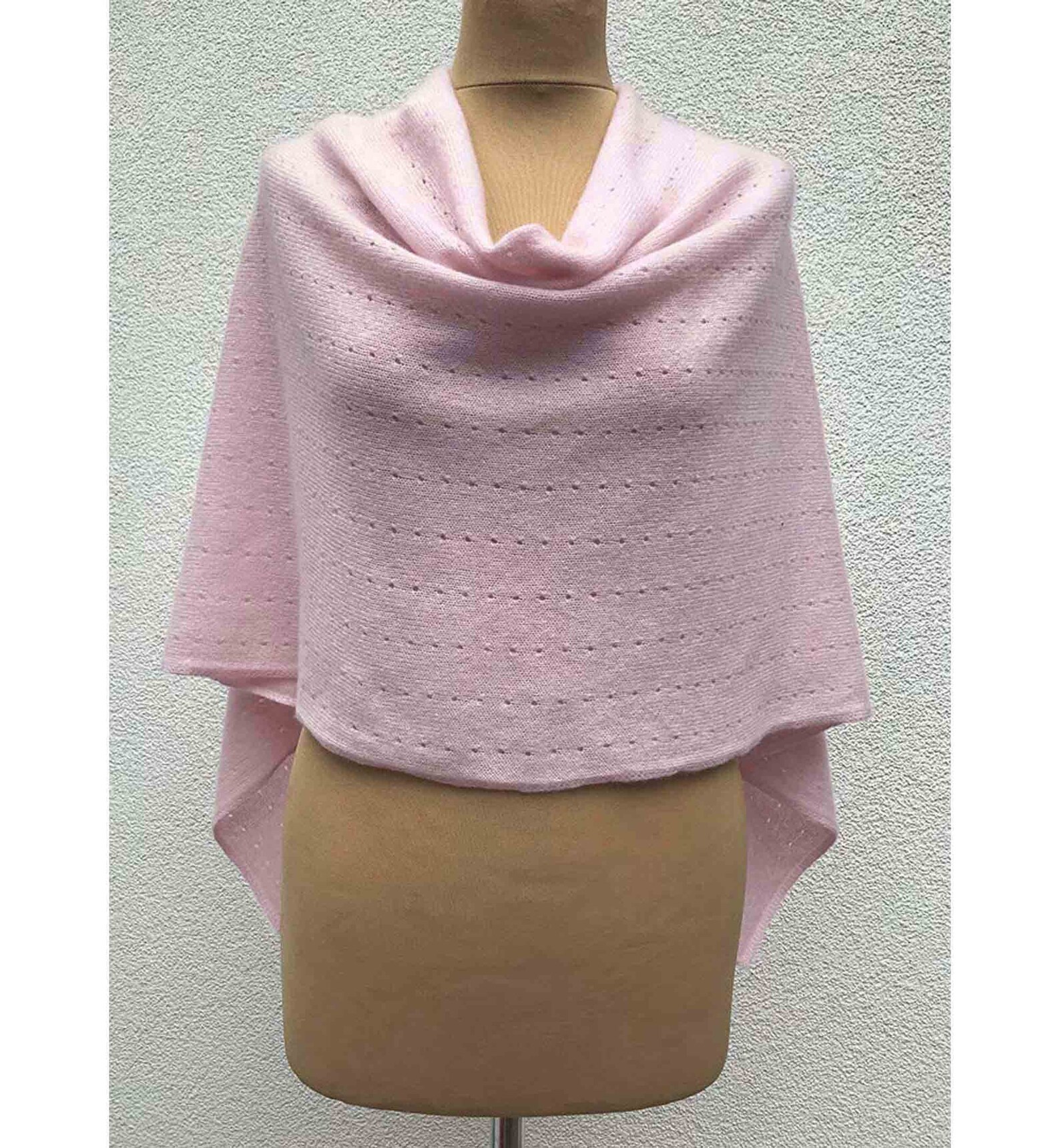 Cashmere Sweater Poncho, Pashmina Wedding Bridesmaid Shawl, Crochet ...