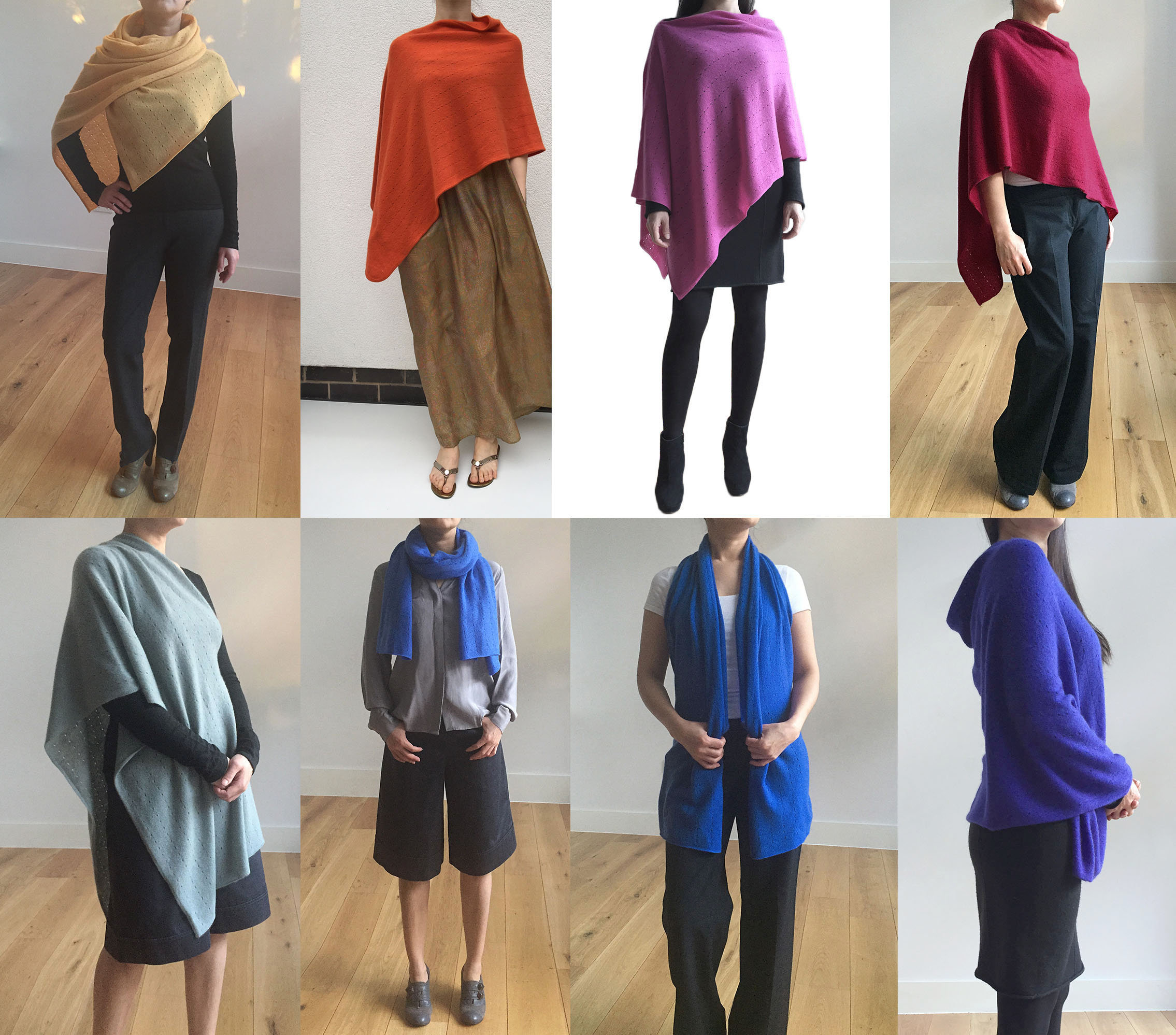 Cashmere Sweater Poncho, Pashmina Wedding Bridesmaid Shawl, Crochet ...