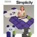 RAG QUILT Simplicity 8278 Fox Quilt Pattern Horse, Monkey Rag Quilt ...