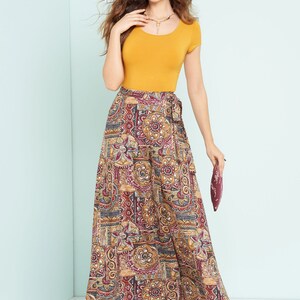 Simplicity 6456 New Look Sewing Pattern Misses' Easy Wrap Skirts in ...