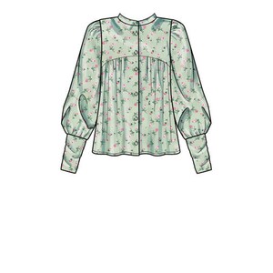 Simplicity Sewing Pattern Misses' Tops S9467 | 9467 Multiple Sleeve ...