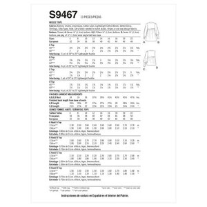 Simplicity Sewing Pattern Misses' Tops S9467 | 9467 Multiple Sleeve ...