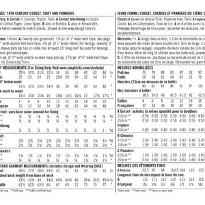 Simplicity 8579 Sewing Pattern Misses' 18th Century Costume S8579 ...