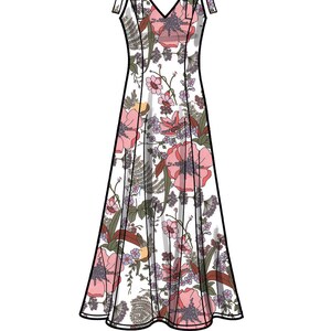 Simplicity N6669 6669 New Look Sewing Pattern Misses' Fit & Flared ...