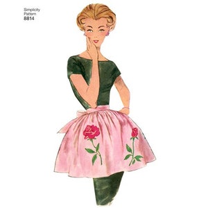 Simplicity Pattern 8814 Misses' Vintage Aprons Short - Etsy