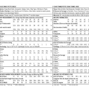 Simplicity Sewing Pattern Misses'/miss Petite Dress S8870 8870 FF BBW ...