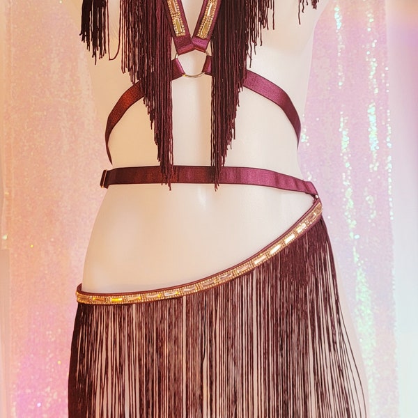Lingerie Harness Fringe - Etsy