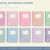 Creative Hardcover Journal 10 Pastel Colors Composition Notebook ...