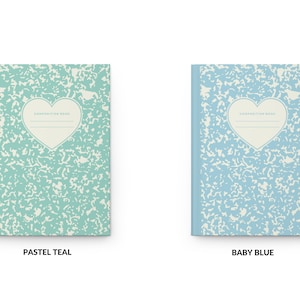 Creative Hardcover Journal | 10 Pastel Colors | Composition Notebook ...